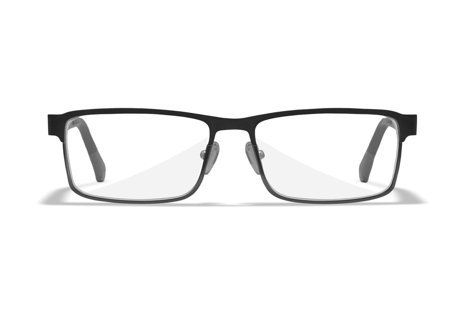 WX Axis Eyeglasses - Dark Gunmetal Frame with Green Temples | Wiley X