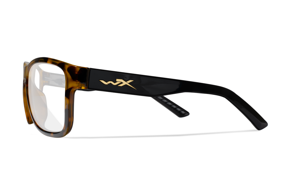 WX Ovation Eyeglasses - Gloss Rich Tortoise Frame Gloss Black Temples ...