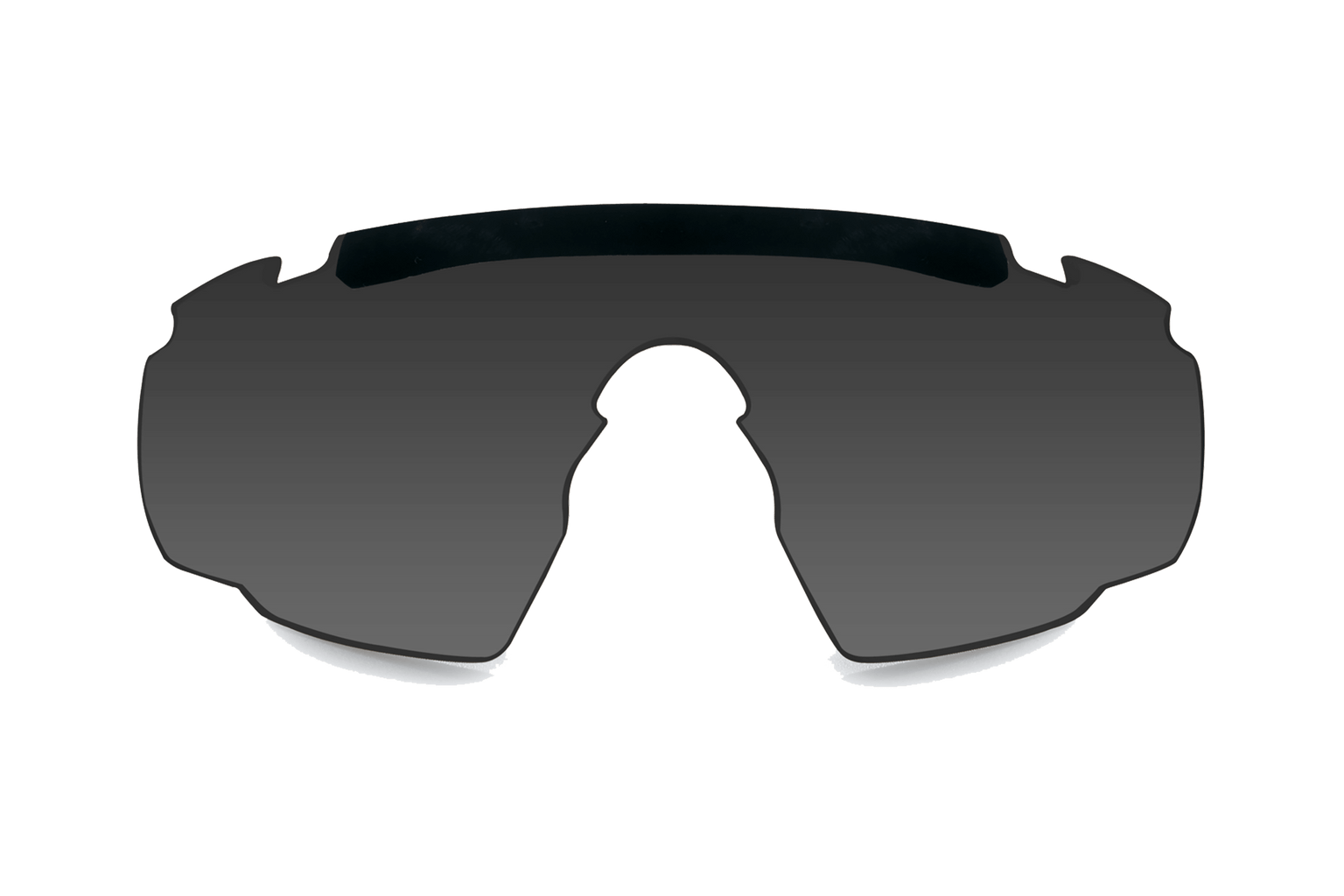 Official Wiley X Saber Advanced Grey Shield